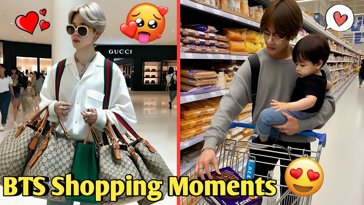 BTS Grocery Shopping (Buying Moments) - YouTube