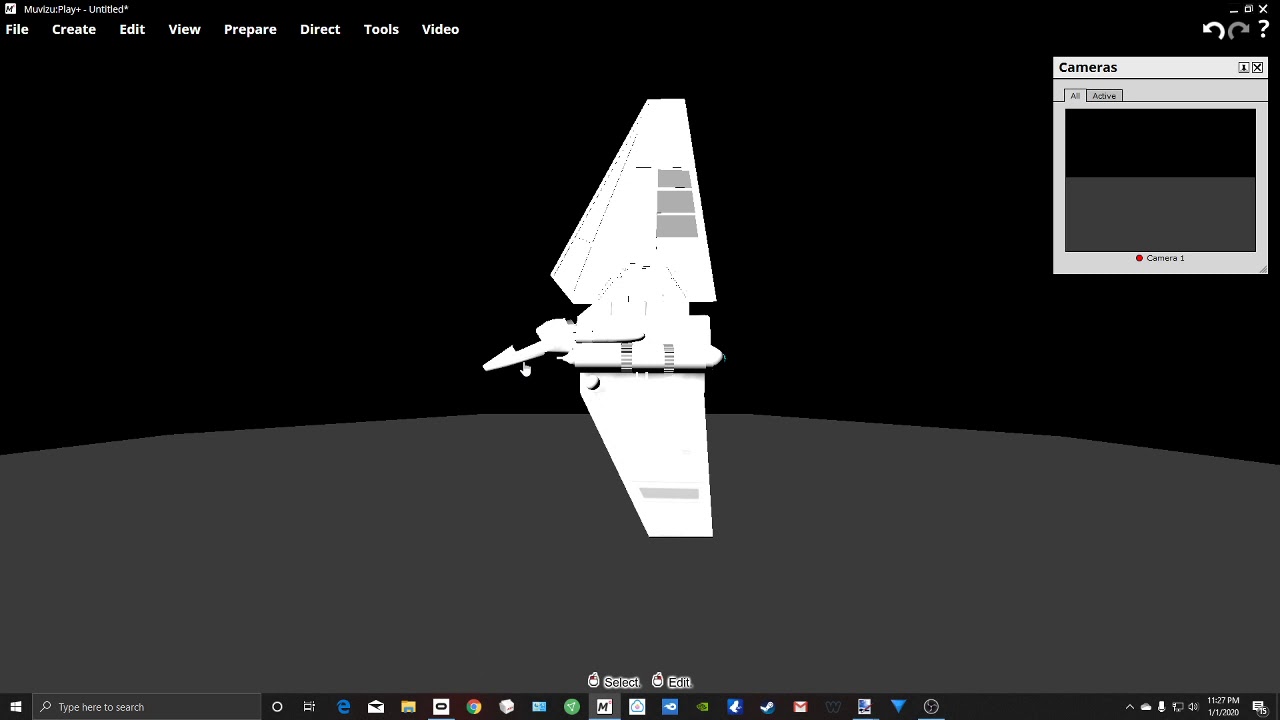 how to animated the Imperial shuttle to make it's wings fold - YouTube