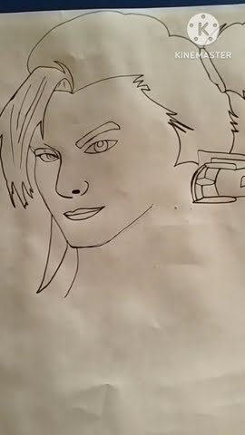 Hayato drawing | freefire Hayato art #kask #viral #shorts #shortvideo ...