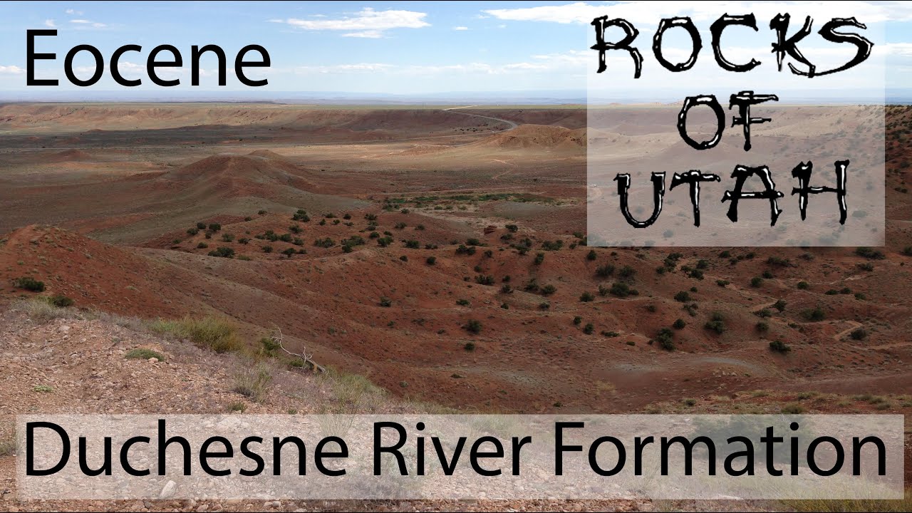 Eocene Duchesne River Formation - The Rocks of Utah - YouTube