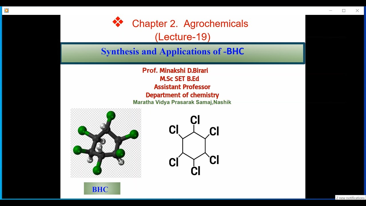 TYBSc ( Lecture19 ) Synthesis & Applications of -BHC - YouTube