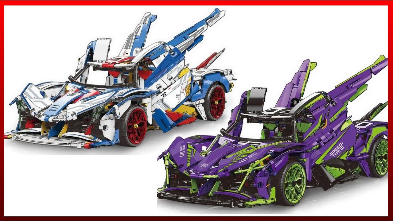 APOLLO EVO Supercar [Building Block Set] - YouTube