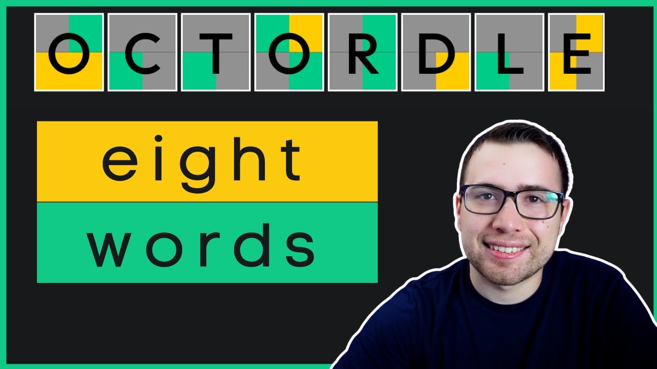 EIGHT WORDS!! - First Time Playing Octordle ....Can I guess them all ...