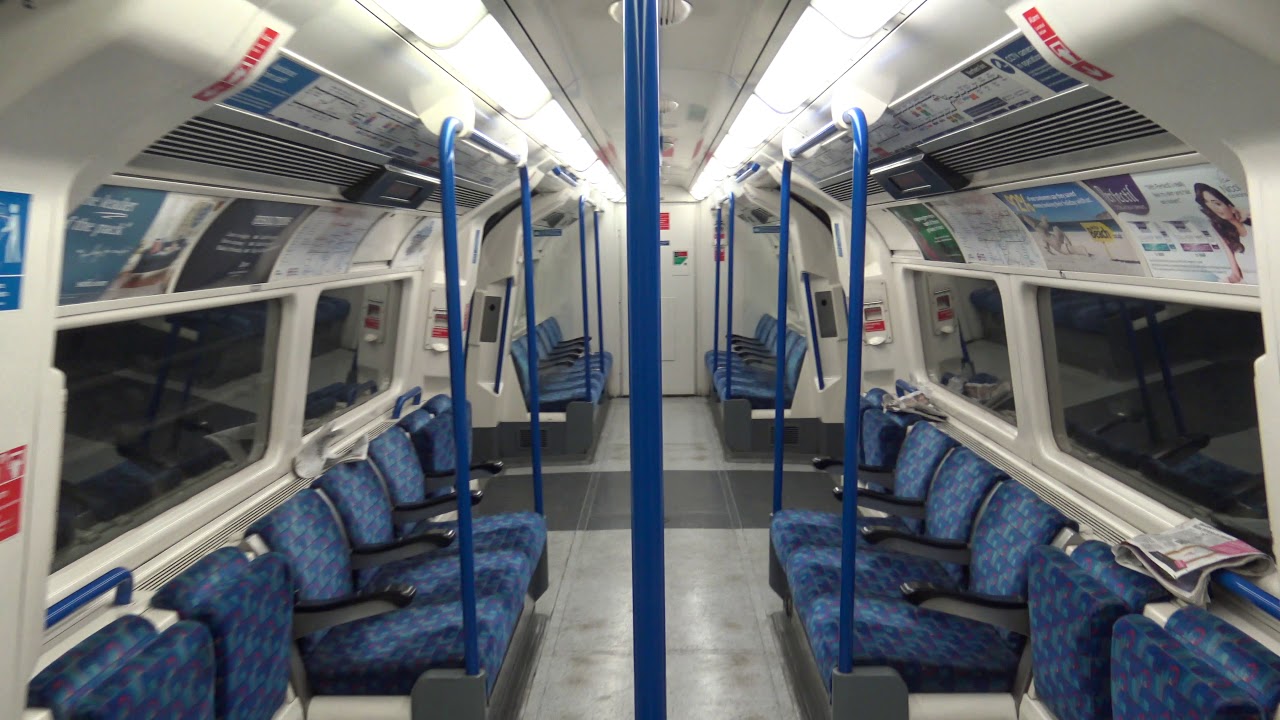 Journey On The Northern Line Kennington Loop 1995 Stock - YouTube