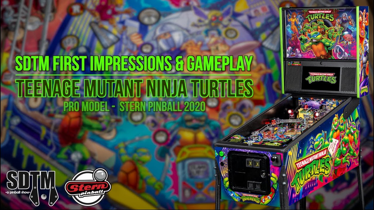 Teenage Mutant Ninja Turtles (TMNT) Pinball First Impressions ...