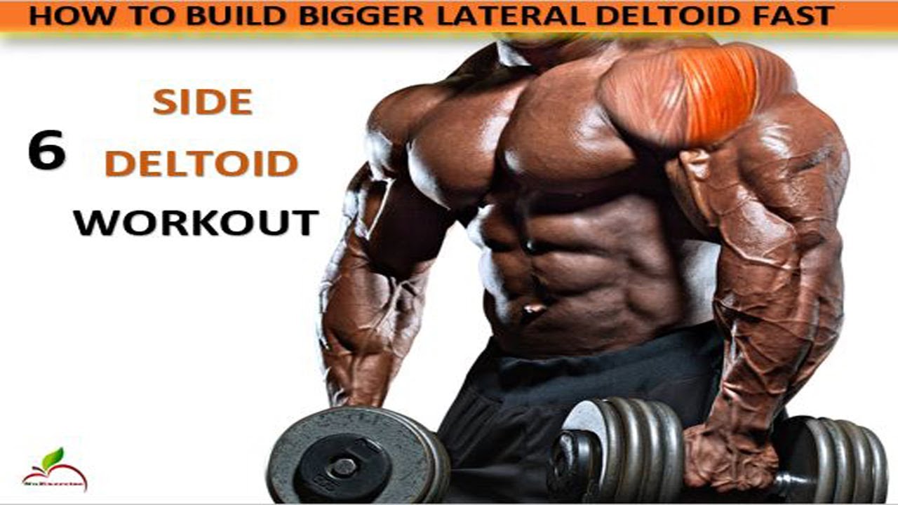 How To Build Your Side Shoulder, shoulder workout - YouTube