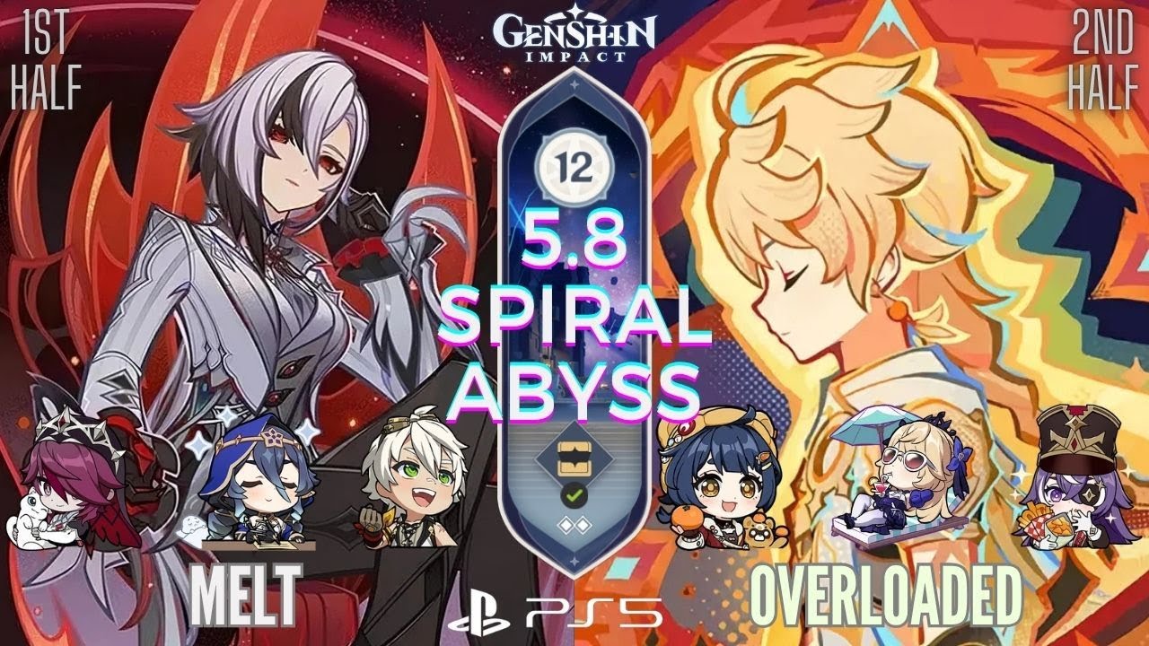 C0 Arlecchino Melt & C6 Pyro Traveler Overloaded | Spiral Abyss 5.7/5.8 ...