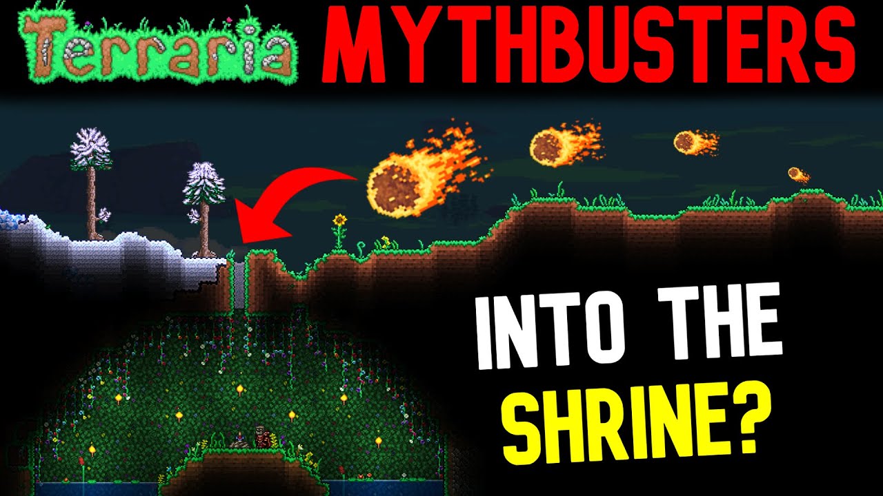 Can a Meteor land in a Sword Shrine? | Terraria Journey's End ...