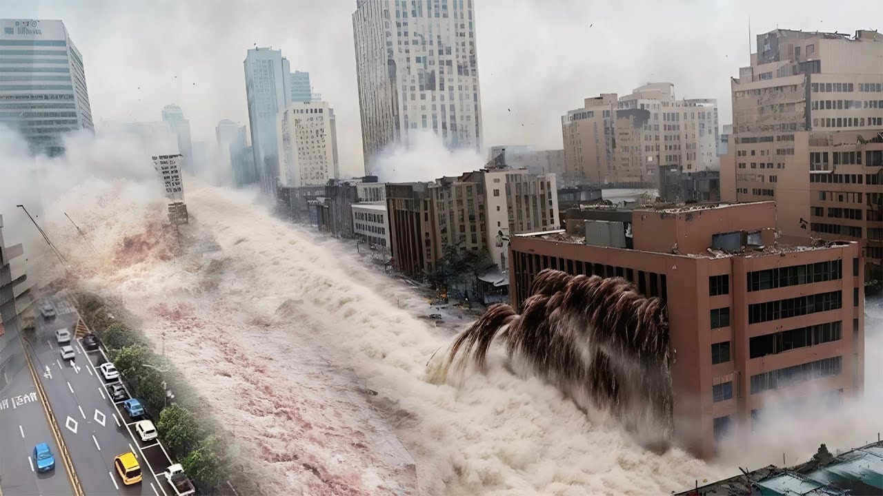 Chaos in Japan Today!! Airport Collapses as Typhoon Ampil Hits Tokyo ...