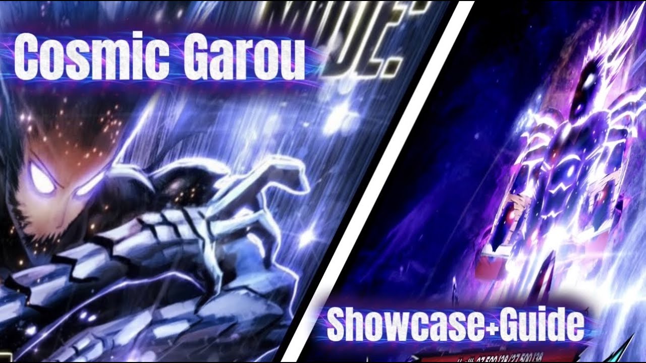 Garou Cosmic Guide + showcase (Universal Piece🌌) - YouTube