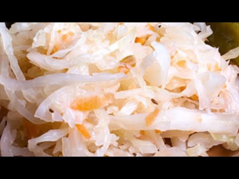Malakan üsulu ile kelem turşusunun hazirlanmasi. Beyaz lahana tursusu
