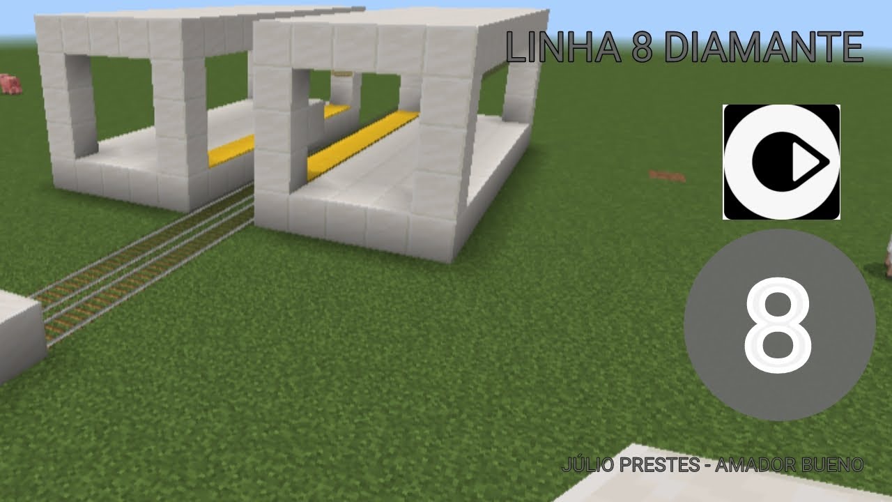 LINHA 8 DIAMANTE COMPLETA - YouTube