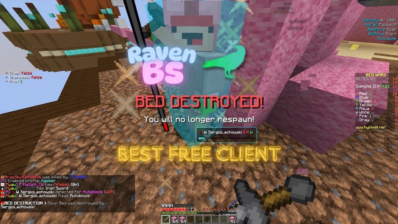 Hypixel HvH With Raven Bs - YouTube