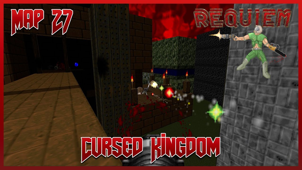 DOOM WAD (Requiem) - Map 27: Cursed Kingdom - YouTube