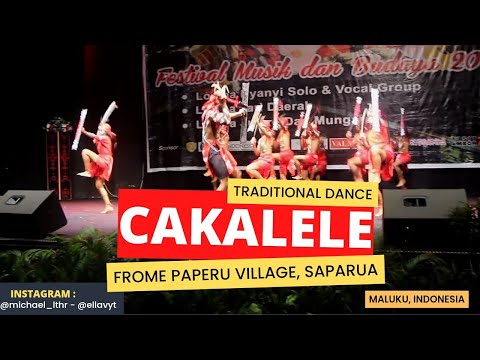 🔴Traditional Dance "Cakalele" from Paperu Village. - YouTube