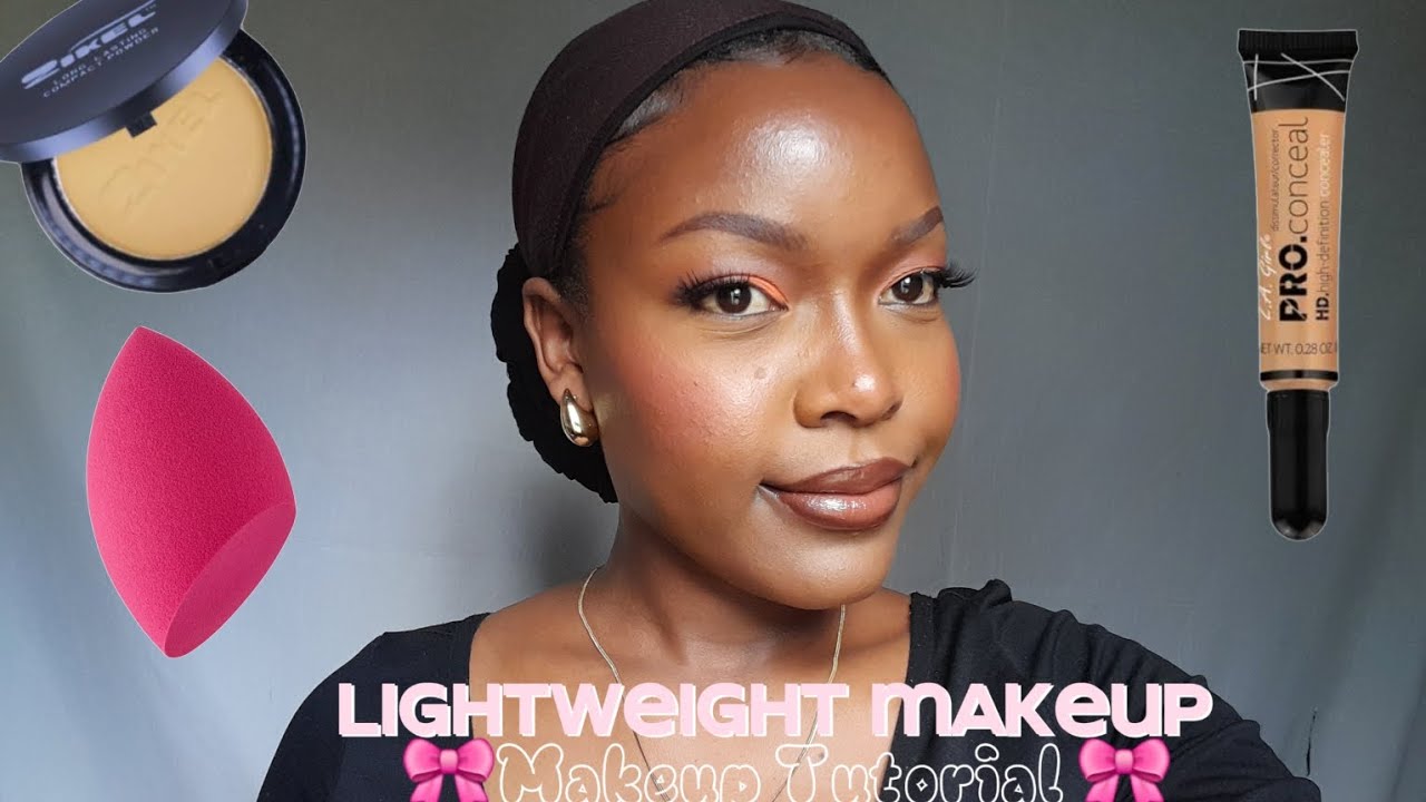 Lightweight Makeup Tutorial//The only products you need for a ...