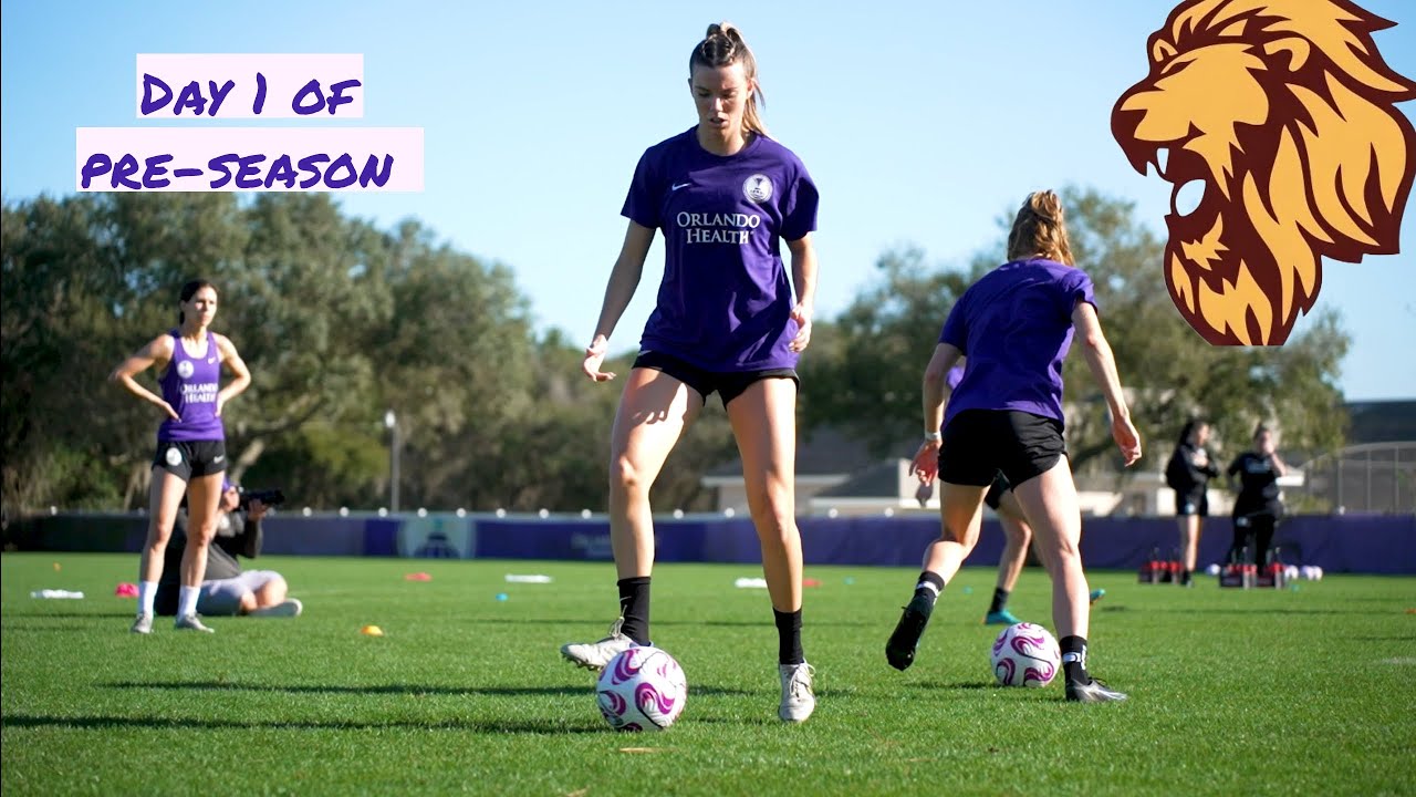 Day one of Orlando Pride's pre-season, including footage and comments ...