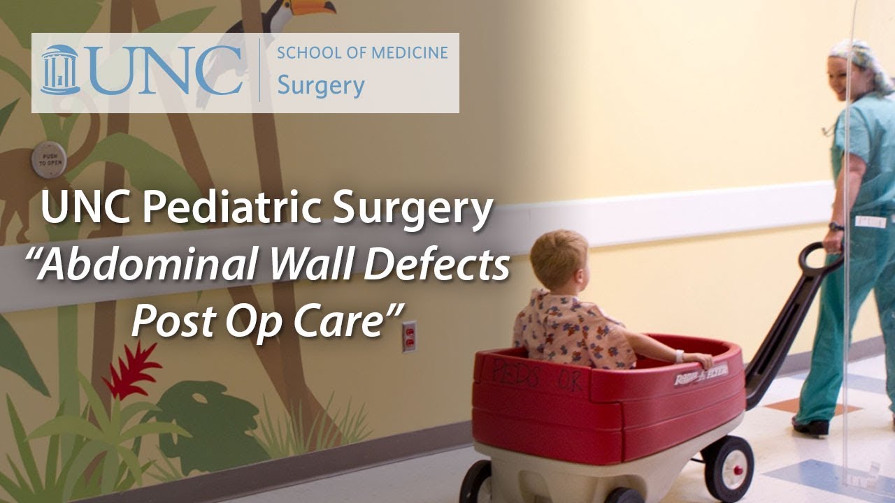 Pediatric Surgery - Abdominal Wall Defects Post Op Care - YouTube