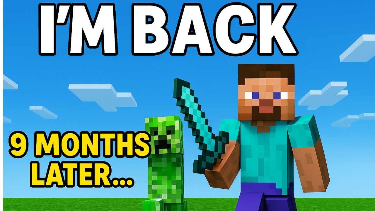 I’m Back | Minecraft Return Trailer (Minecraft episode 6) - YouTube
