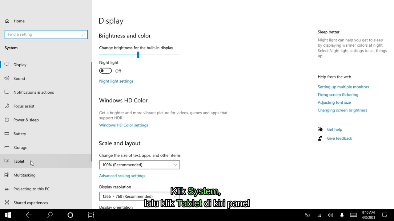 Cara Pindah dari Mode Tablet ke Mode Desktop di Windows 10 - YouTube