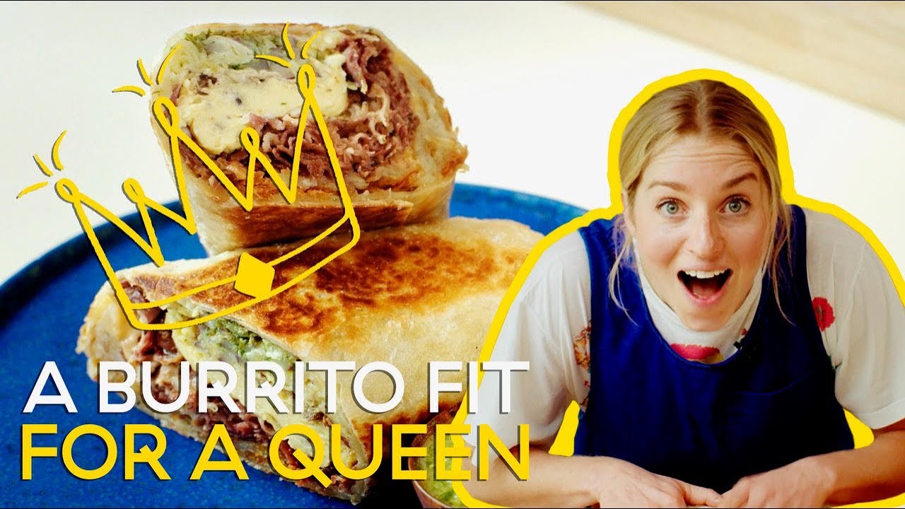 A Burrito Fit For A Queen - YouTube