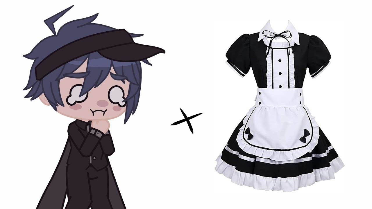 Shuichi + Maid dress || Danganronpa v3 - YouTube