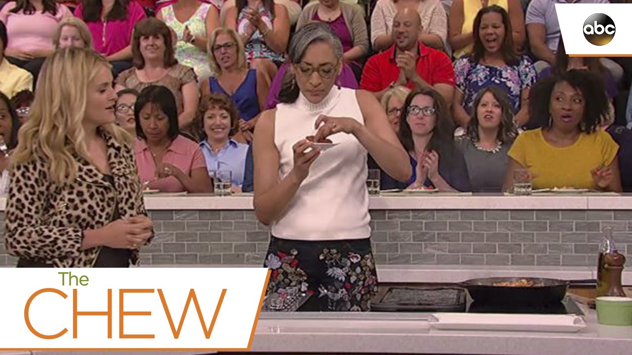 Carla's Hot Chicken Roulette Dare - The Chew - YouTube