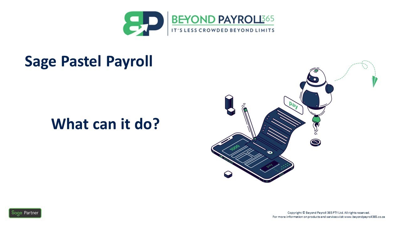 Introduction to Sage Pastel Payroll - YouTube