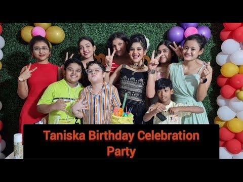 Taniska's Birthday Celebration Party - YouTube