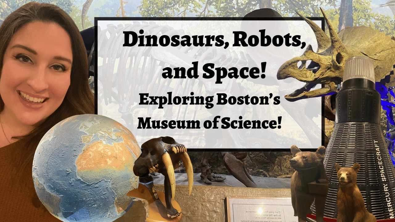 Exploring the Boston Museum of Science | Dinosaurs & Planetarium! - YouTube