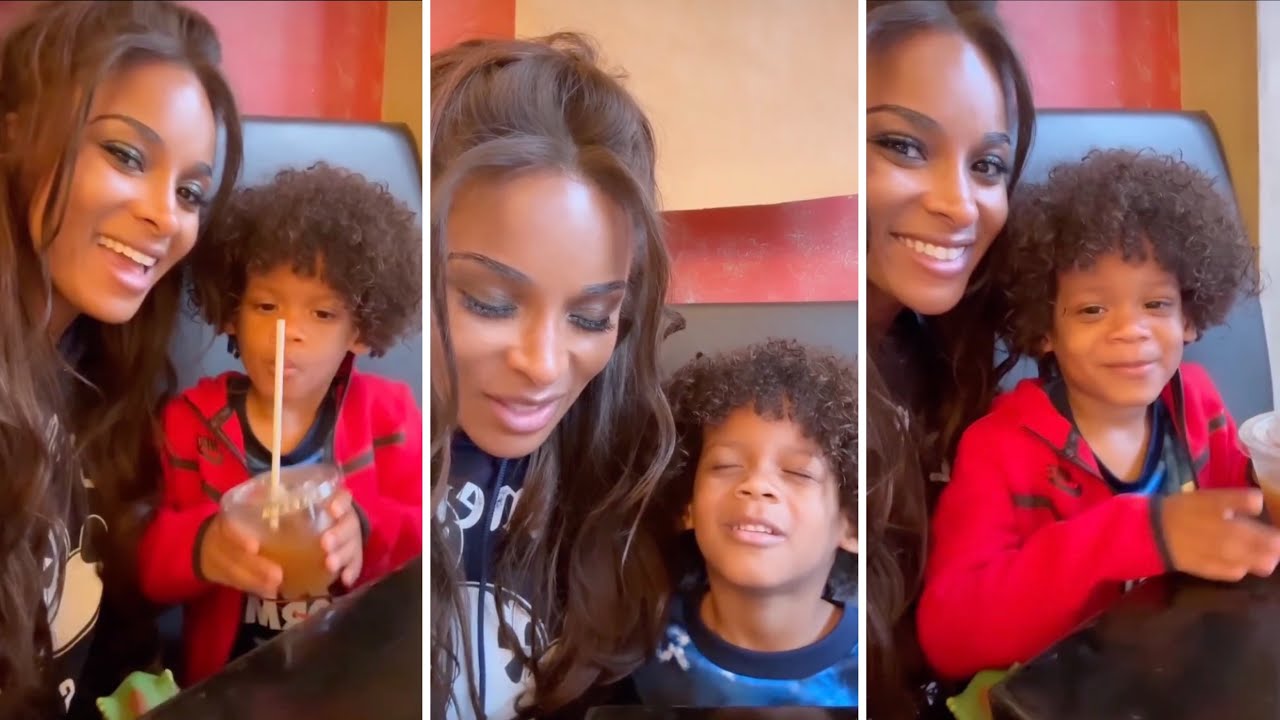 Ciara teaching her son how to pray in a new cute VIDEO - YouTube