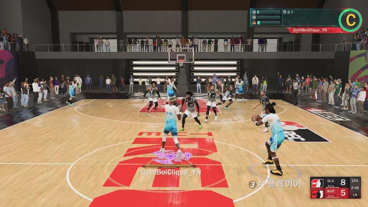 NBA 2K bhind back - YouTube