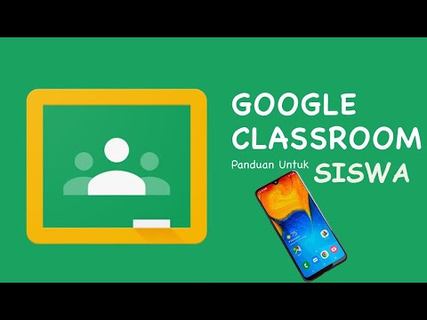 TUTORIAL GOOGLE CLASSROOM MENGGUNAKAN HP ANDROID UNTUK SISWA - YouTube