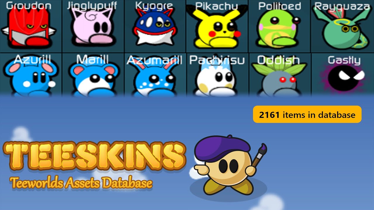 2000+ SkinPack Teeworlds Downlaod/Скачать (teeskins.de) - YouTube