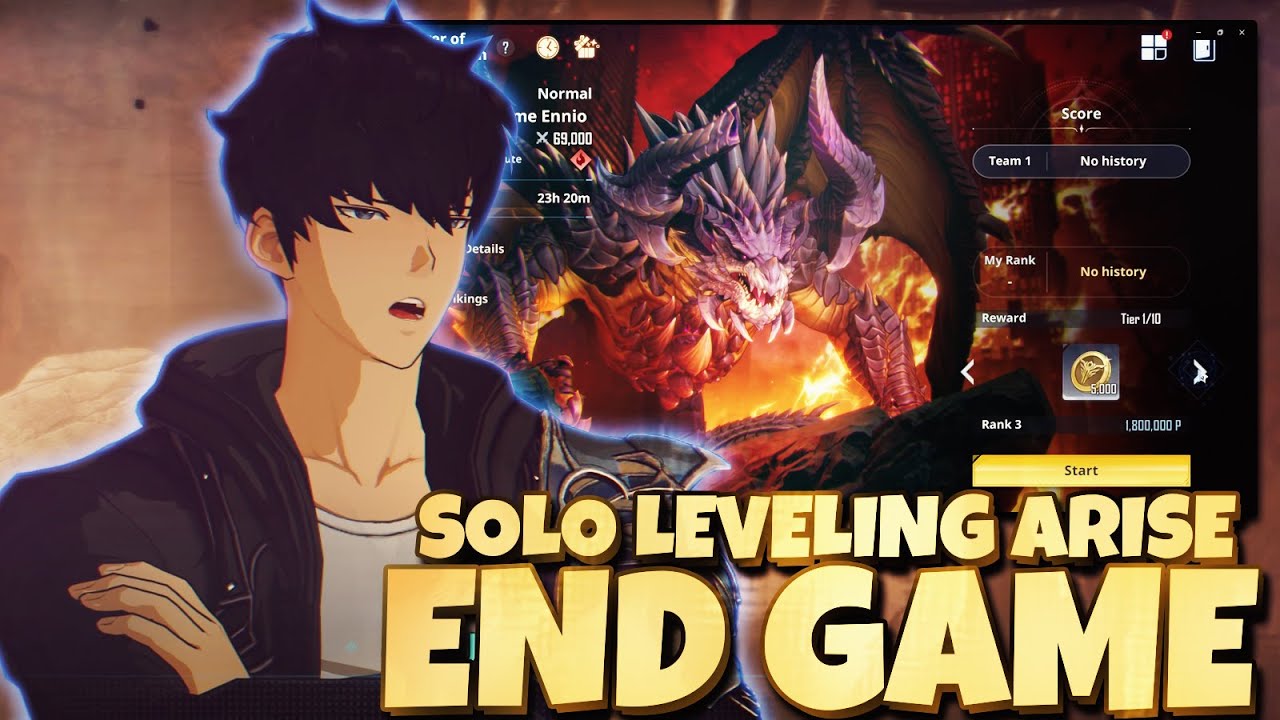 END GAME GAMEMODE UNLOCKED (IM NUMBER 1) RED GATE DRAGON BOSS - Solo ...