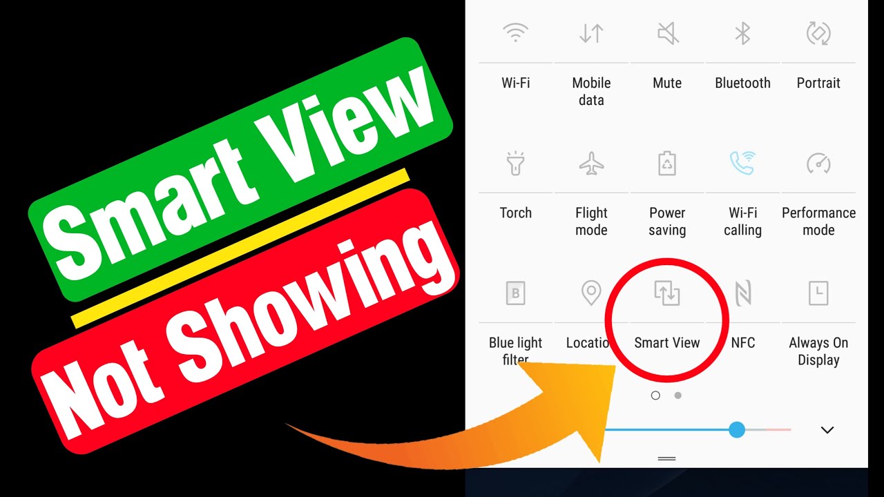 Smart view option not showing | Smart view not showing - YouTube