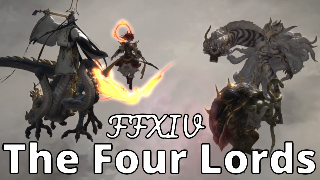 The Story of The Four Lords (FFXIV) - YouTube