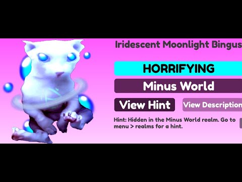 how to get iridescent moonlight bingus in find the binguses - YouTube