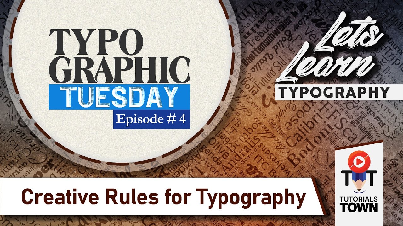 Creative Typographic Rules | Ep#4 | اردو / हिंदी - YouTube
