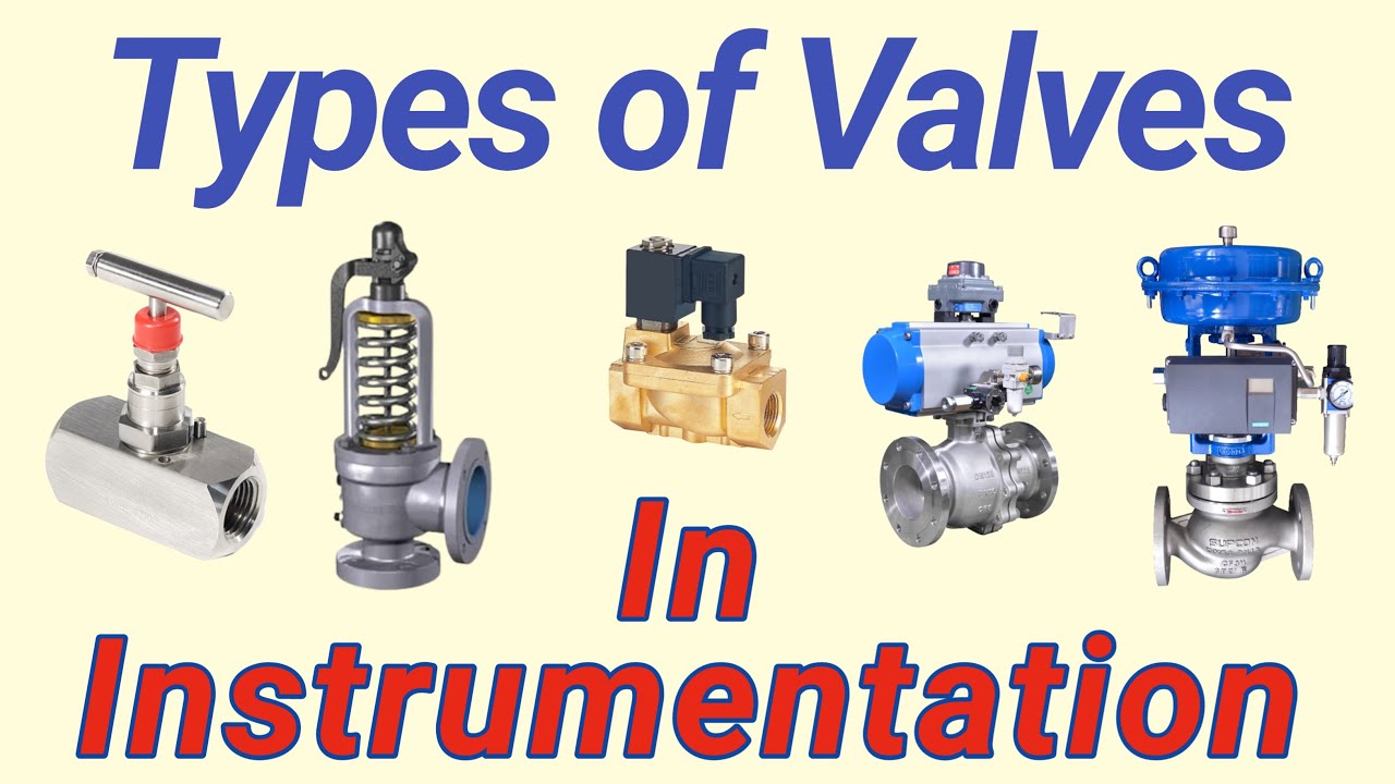 Types of Valves Used In Instrumentation #instrumentation - YouTube