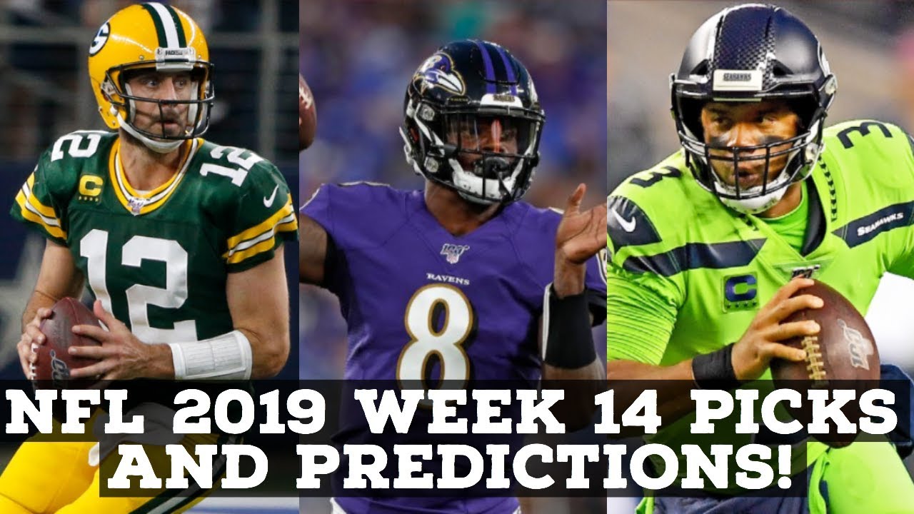 NFL 2019 WEEK 14 PICKS AND PREDICTIONS! - YouTube
