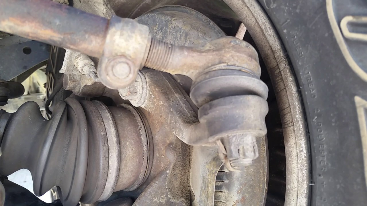 Left Tie-rod End No Noticeable Play - YouTube