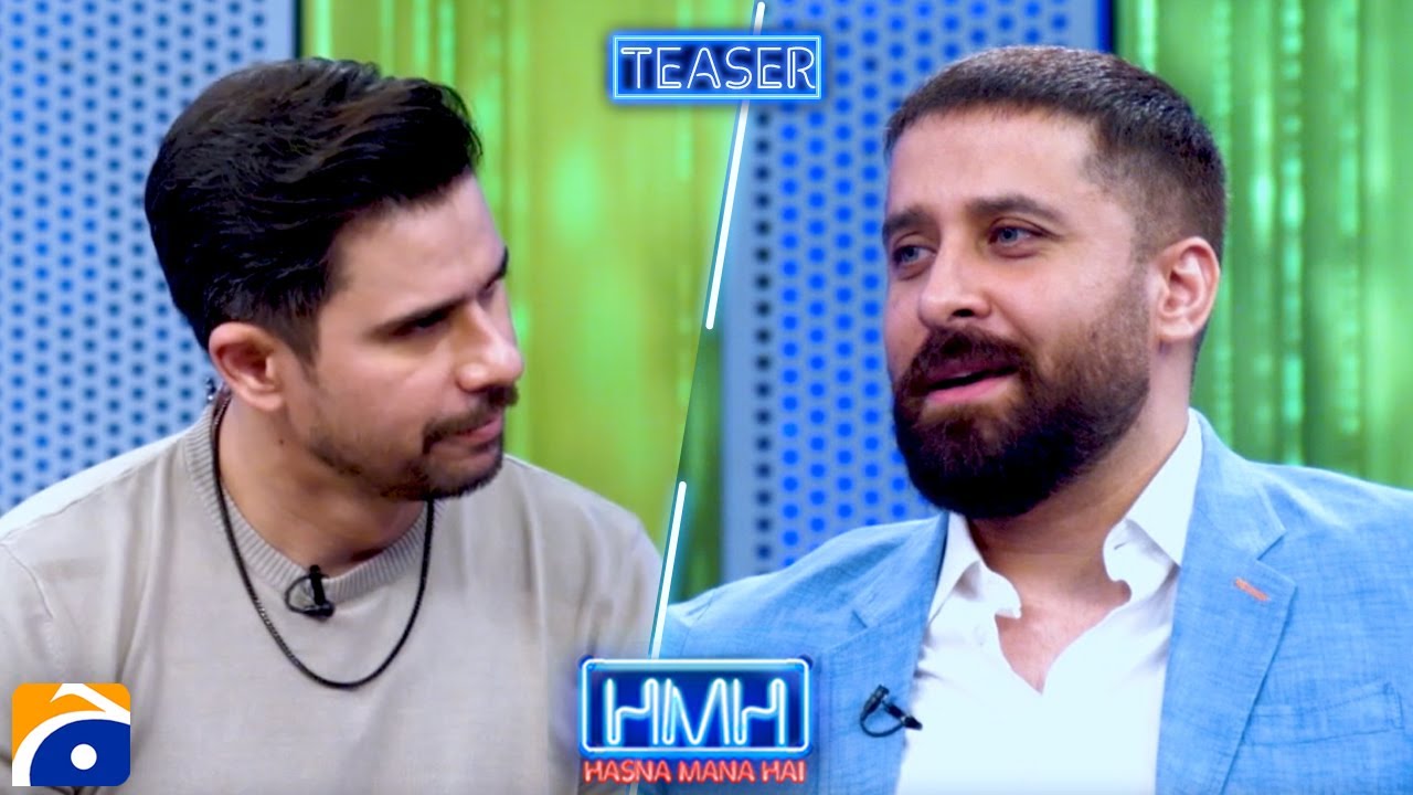 Haroon Shahid (Pakistani Actor) | Hasna Mana Hai with Tabish Hashmi ...