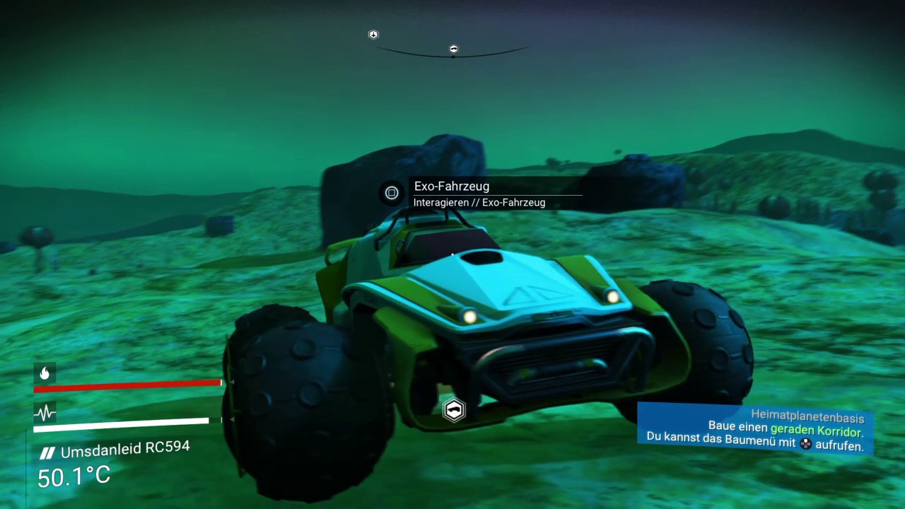 No Man's Sky EXO Fahrzeug Test/ Rover - YouTube