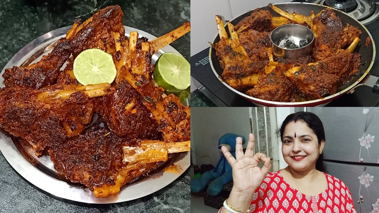 MUTTON TANDOORI CHAAP | How to Make Mutton Chaap | Mutton Chaap Masala ...