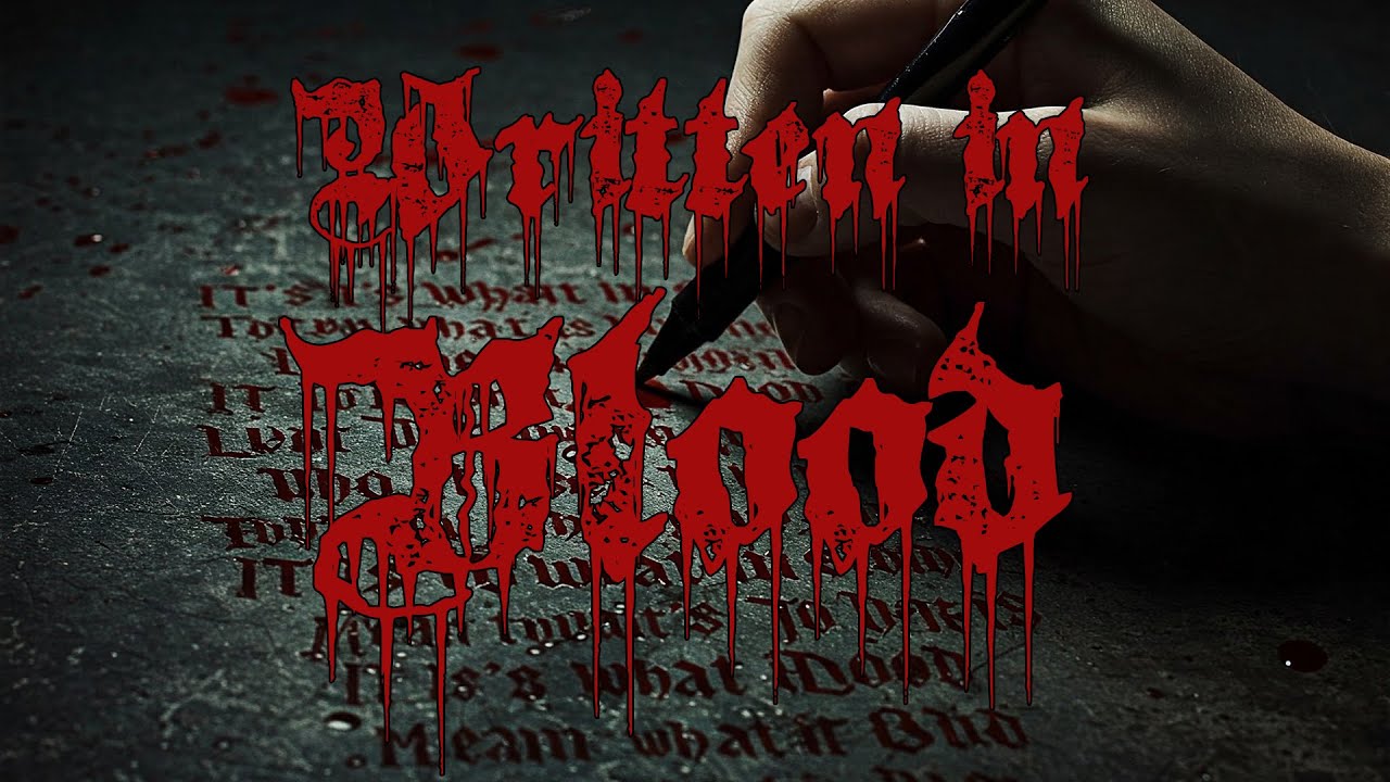 Written in Blood - YouTube