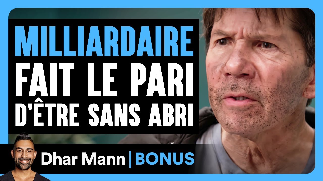 Un Milliardaire Fait Le Pari D'être Sans Abri | Dhar Mann Studios - YouTube