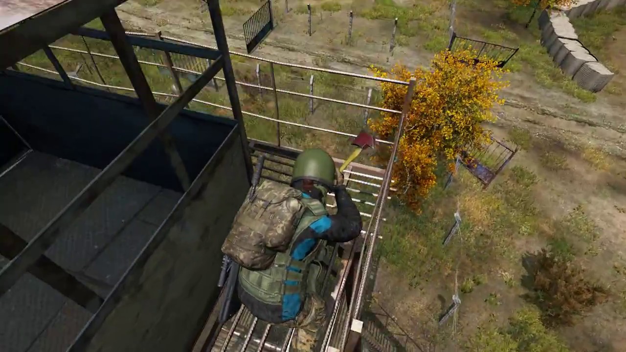 Silenced AUG, 40rnd mag. I'm gonna climb that tower! - YouTube