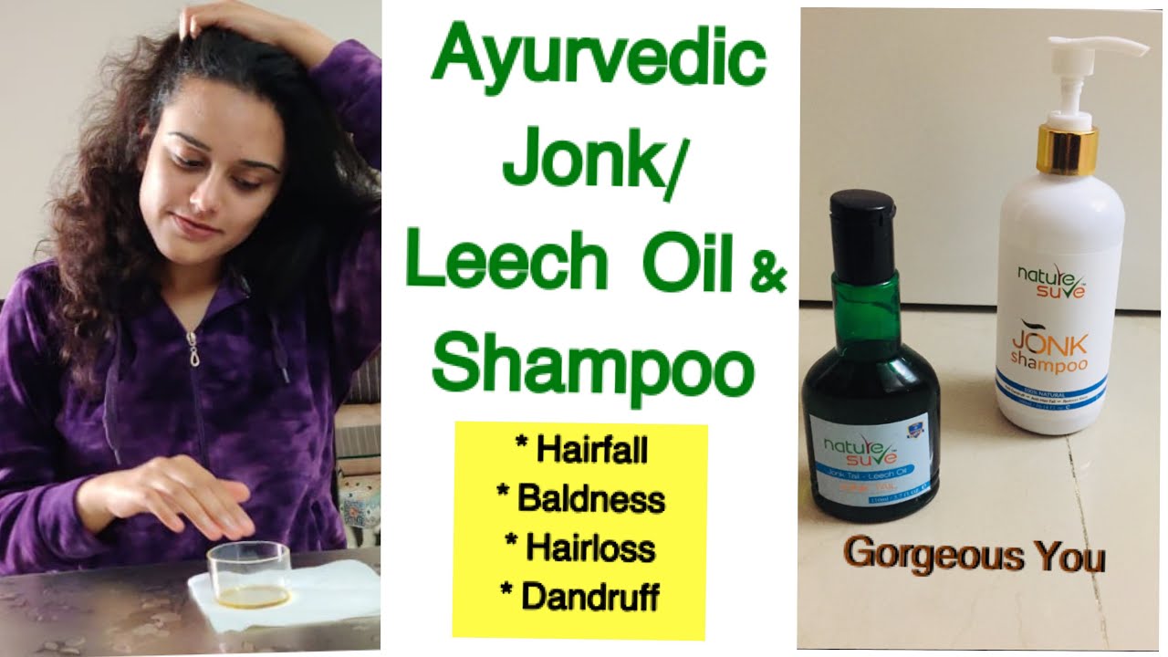 🐛Nourish Hair Naturally with Jonk/Leech hair oil🐛Nature Sure Ayurvedic ...