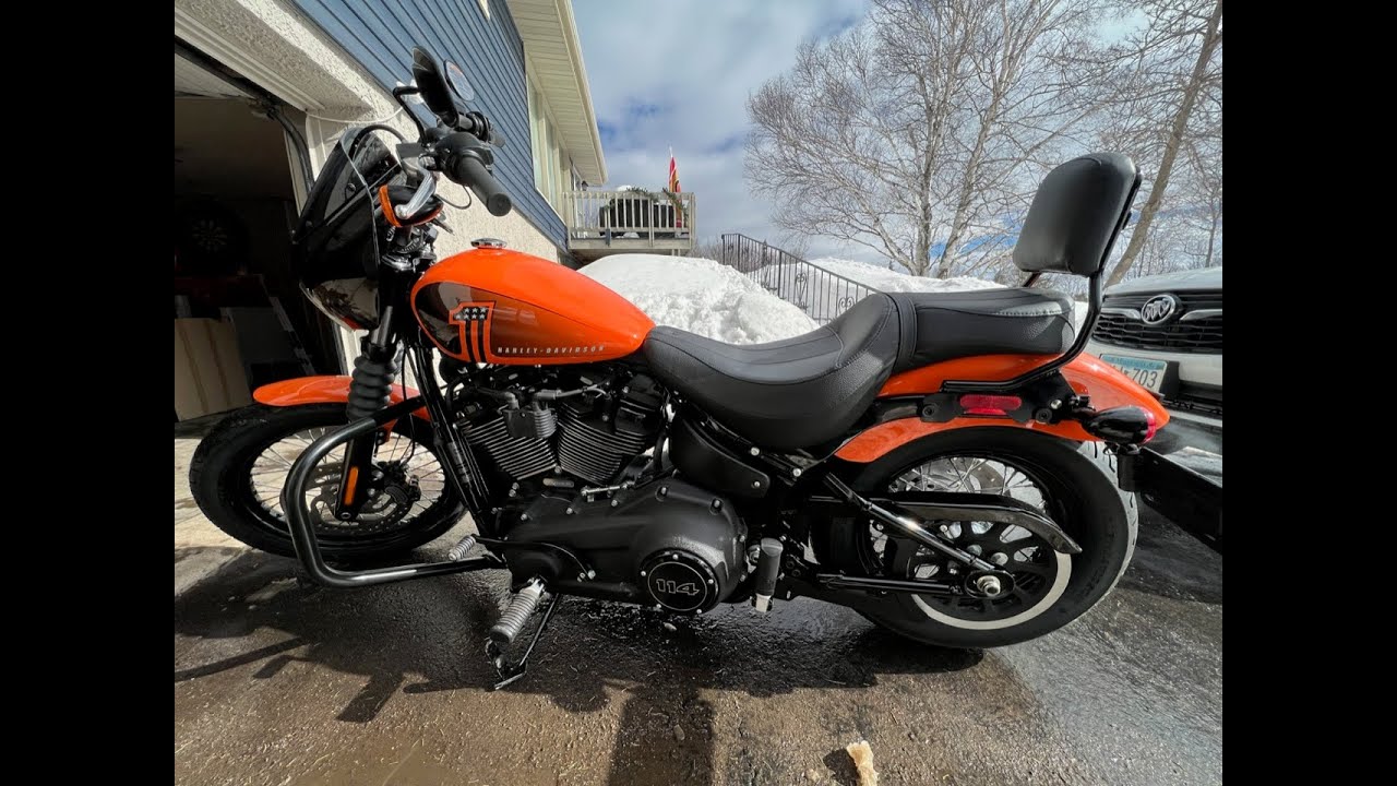 2021 Street Bob With Upgrades - YouTube